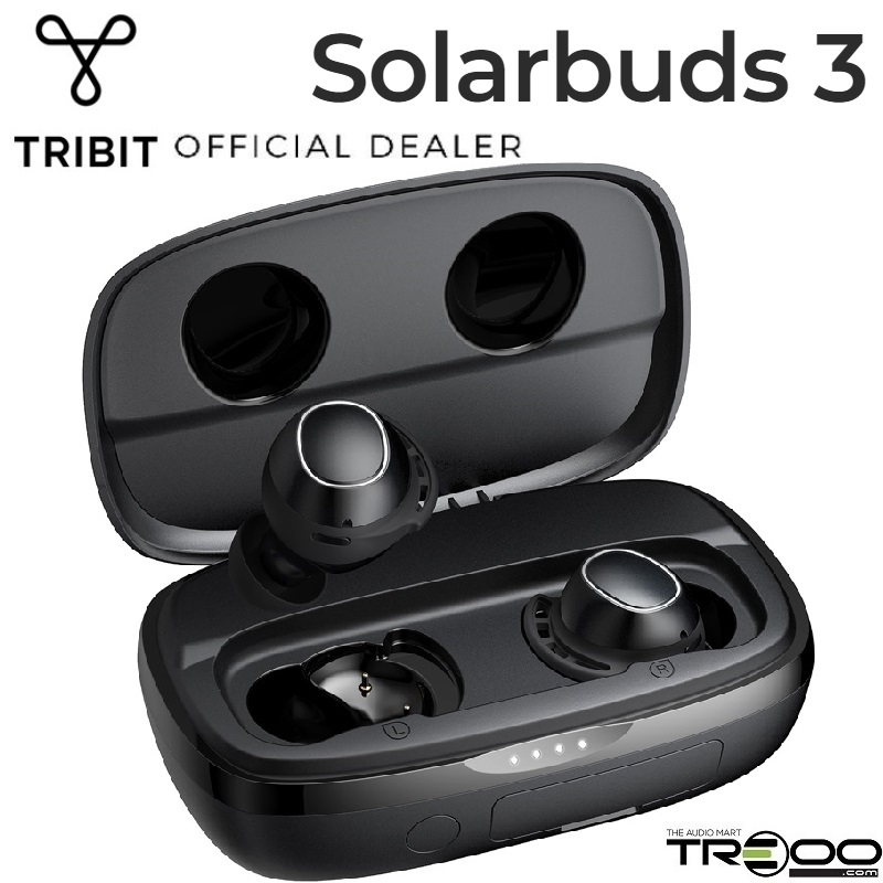Tribit Solarbuds 3 True Wireless Bluetooth In-Ear Earphone with Mic ...