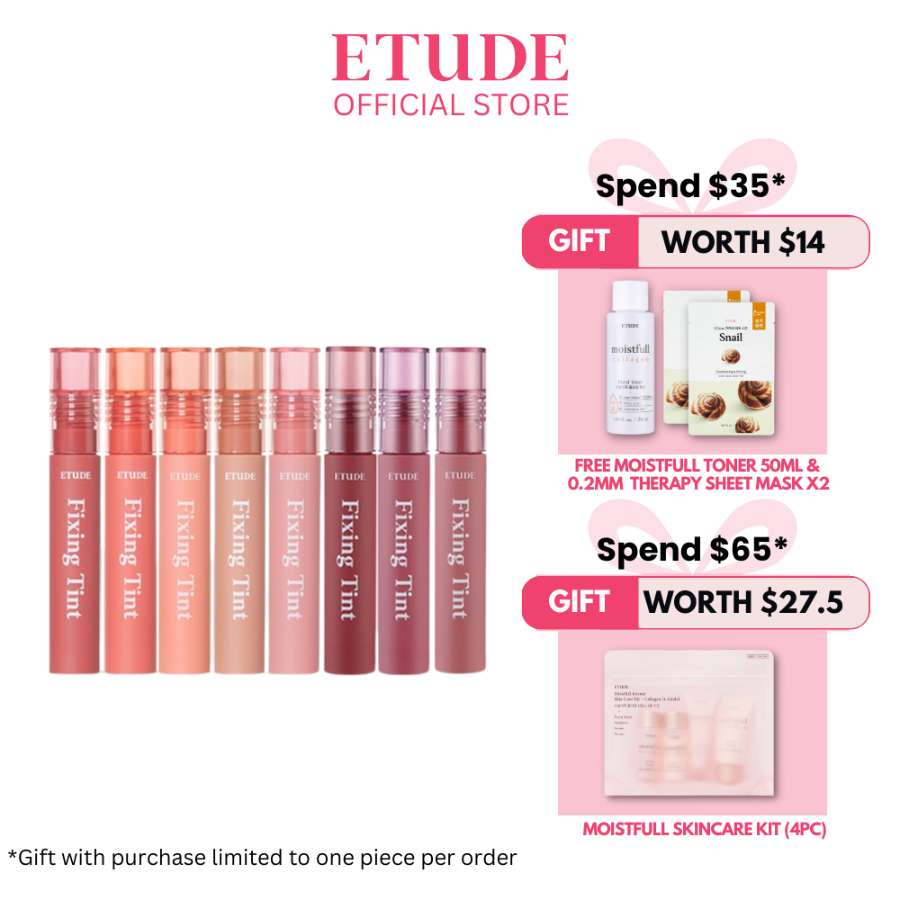 ETUDE Fixing Tint 4g - Matte, Hydrating, Mask-proof Lip Tint | Shopee ...