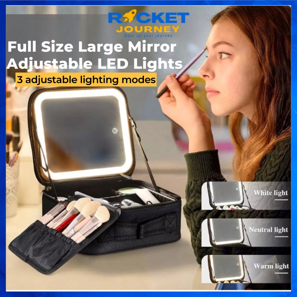 Makeup Box With Lights Singapore | Saubhaya Makeup