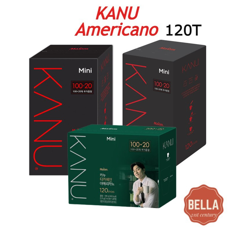 KANU Americano Mild/Dark /Decaf Roast Coffeemix 130ea/120ea Maxim ...