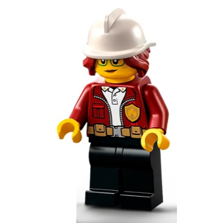 Original Lego City - Fire Chief, Female (Freya McCloud) 60320 ...