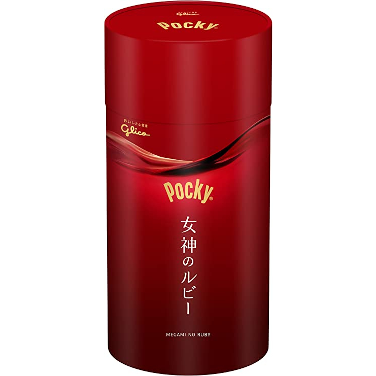 Ezaki Glico Pocky Goddess Ruby 1 box (6 bags included) Luxury Pocky ...