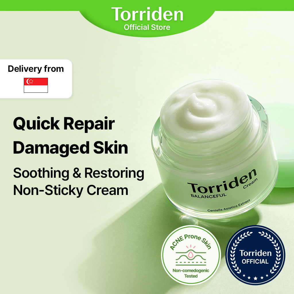 [Torriden Official] BALANCEFUL Cica Cream 20ml, 80ml for Soothing and ...