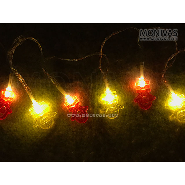 Spring Chinese New Year LED Light Garland CNY Light Up Decorations (8 ...