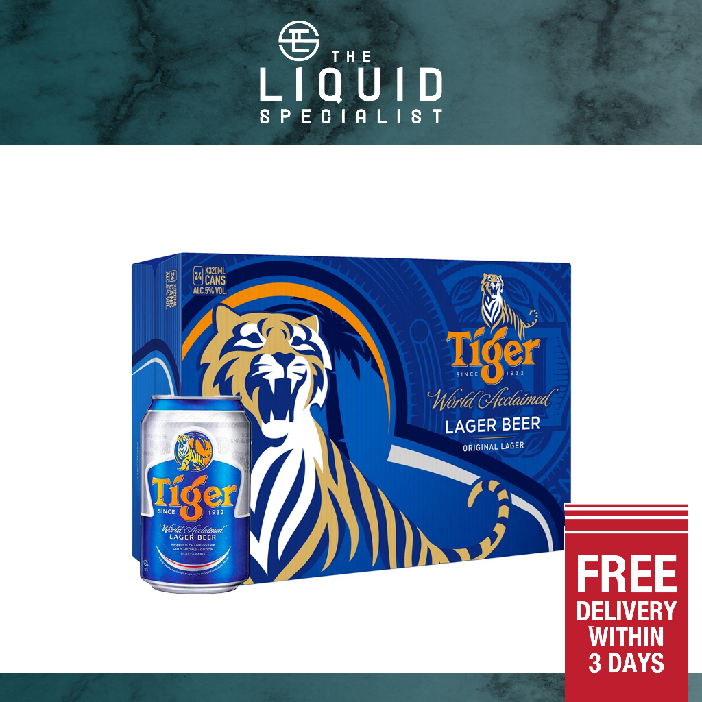 Tiger Can - 24 Can x 320ml | Shopee Singapore