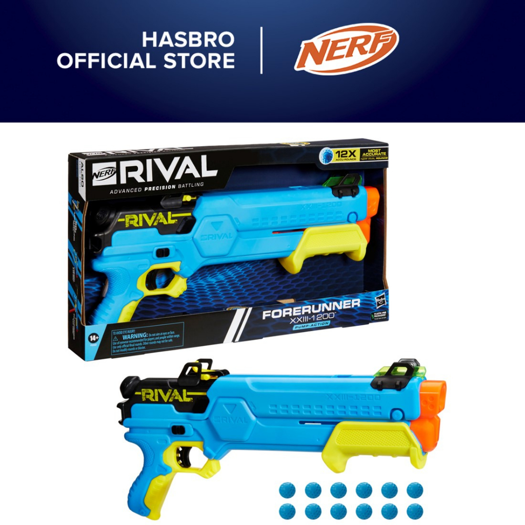 Nerf Rival Forerunner XXIII-1200 Nerf Blaster, 12 Round Capacity, 12 ...