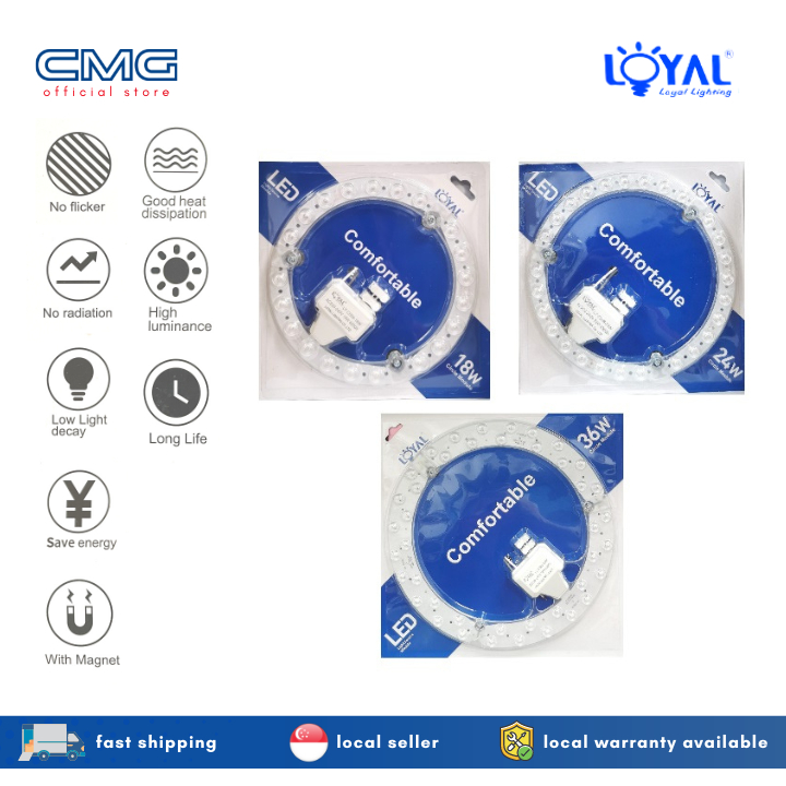 Loyal LED Light Source Circle Module 18W 24W 36W 48W | Cool Day Light ...