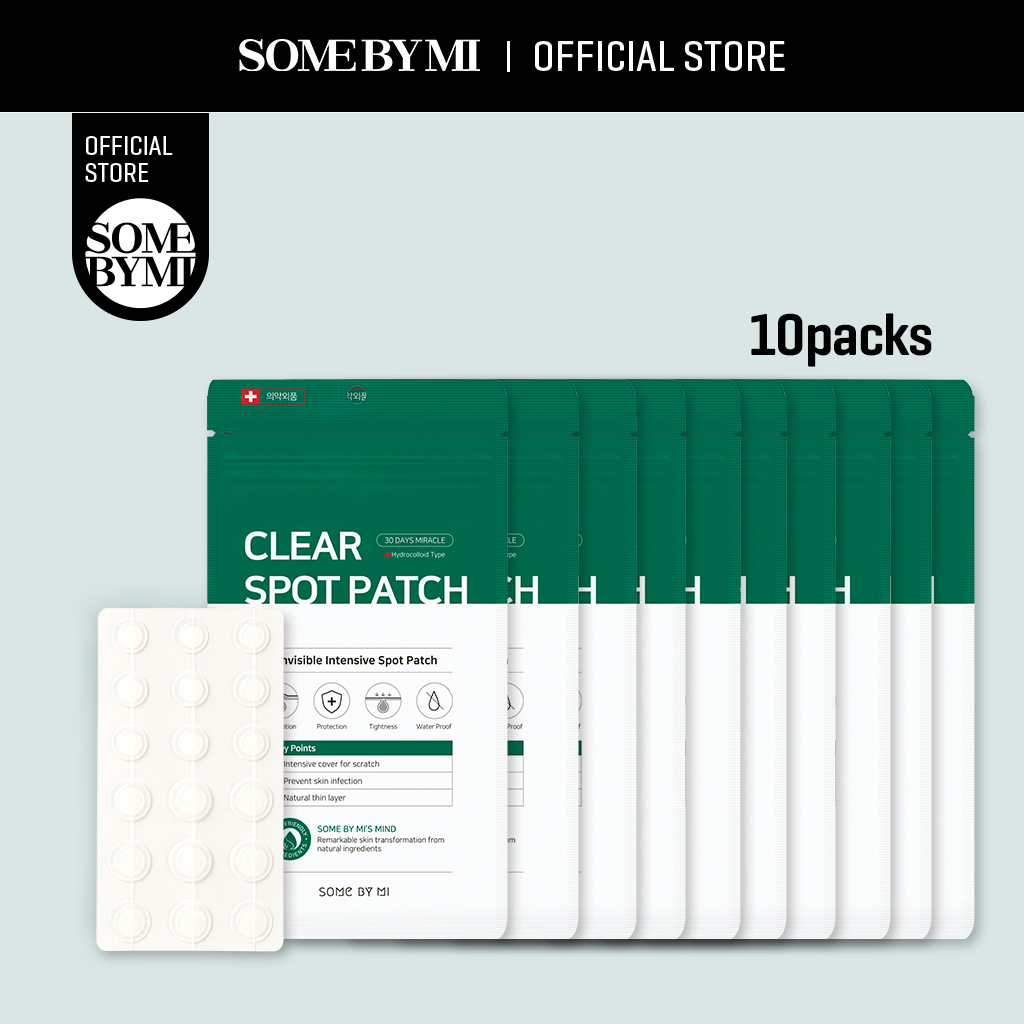 Shopee x SOMEBYMI Brand Box - SOMEBYMI 30 Days Miracle Clear Spot Patch, 18ea [10 Packs ...