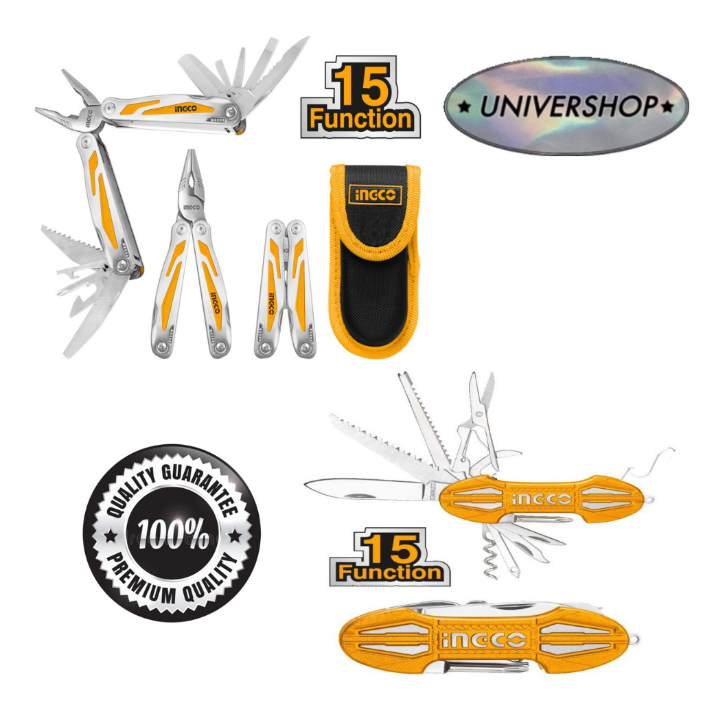 INGCO HFMFT0115 Multi function tool pliers and HMFK8158 multi function ...