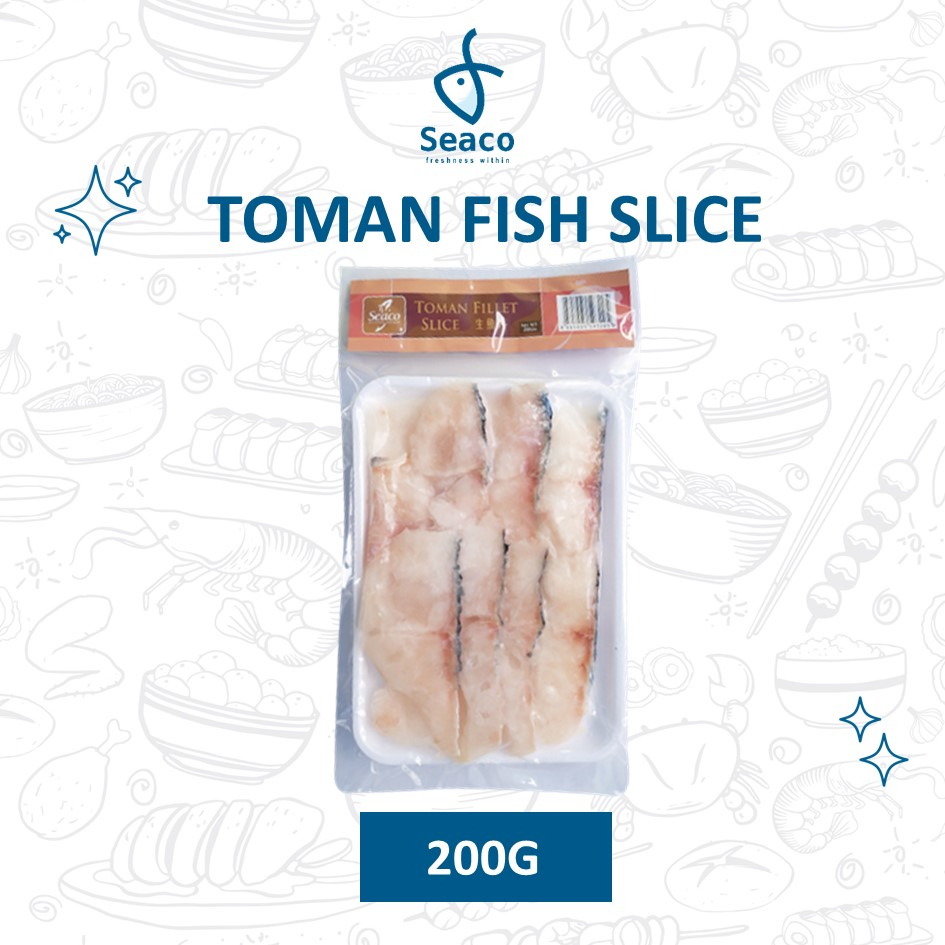 [SEACO] Toman Fish Slice 200g | Shopee Singapore