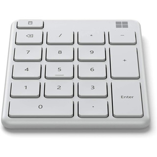 Microsoft Number Pad Wireless Ergonomic Keyboard with Bluetooth slim ...