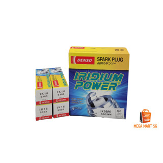 Denso Iridium Power Spark Plug IK16 IK20 IK20L IXUH22I (1 Set of 4 x ...