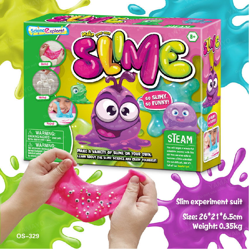 STEAM DIY Make Your Own Slime || STEAM Science DIY Make Slime Kid ...