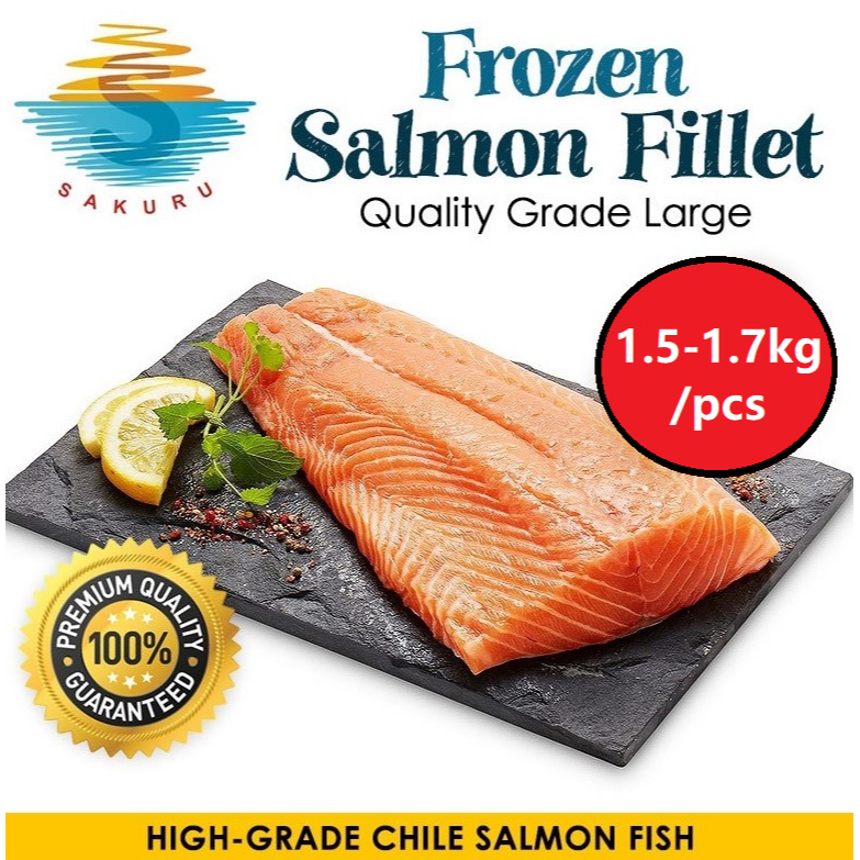 Frozen Salmon Fillet [1.5kg-1.7kg] | Shopee Singapore