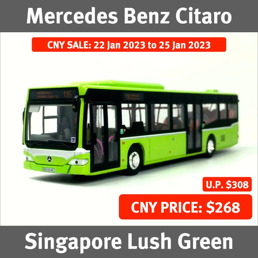 [SG STOCK] 1/76 Masterpiece Collectibles LTA Singapore MB O530 Citaro ...