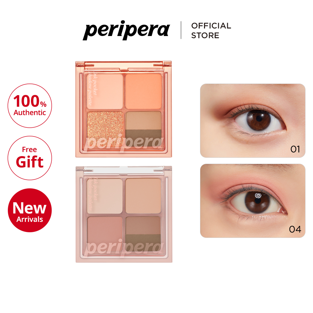 [PERIPERA] Ink Pocket Shadow Palette 7.2g | Shopee Singapore