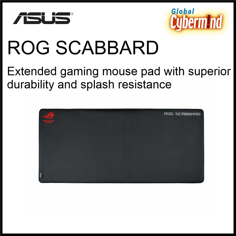 ASUS ROG SCABBARD Cordura-Fabric Gaming Mousepad ( Brought to you by ...