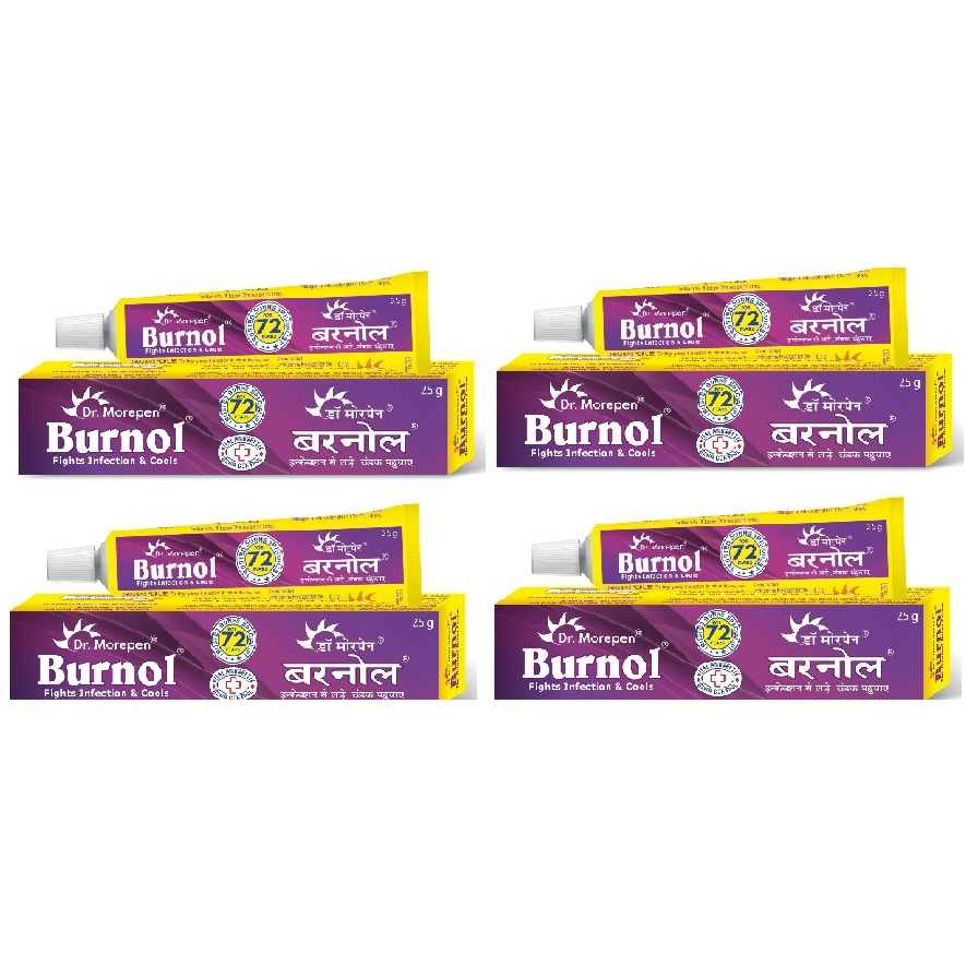 BURNOL CREAM 25g x 4 | Shopee Singapore