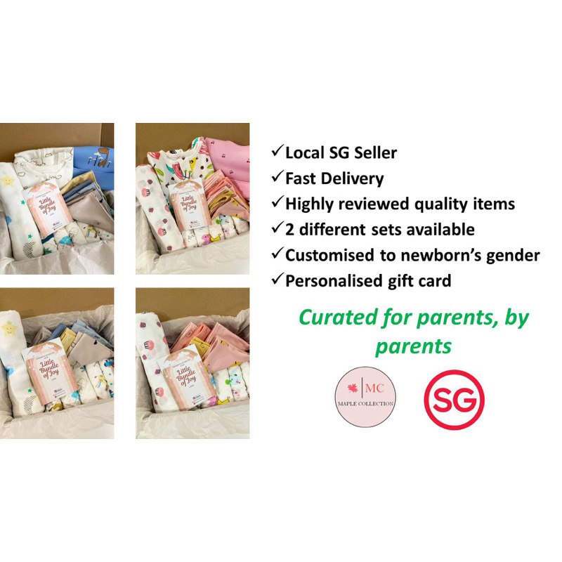[SG] Newborn Baby Starter Gift Set / Hamper / Package | Shopee Singapore