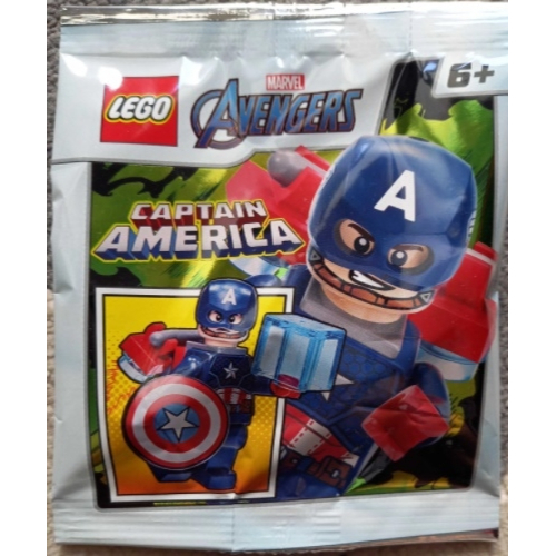 Original Lego Marvel Super Heroes 242212 - Captain America (Jet Pack ...