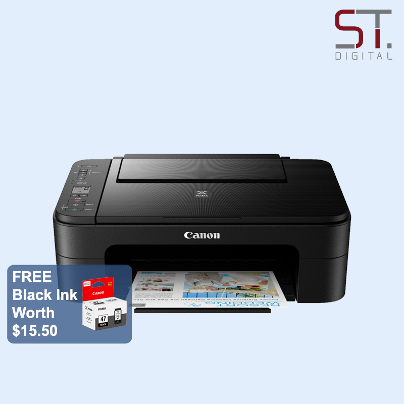 Canon PIXMA E3370 Wireless All-In-One Inkjet Printer E-3370 E 3370 ...