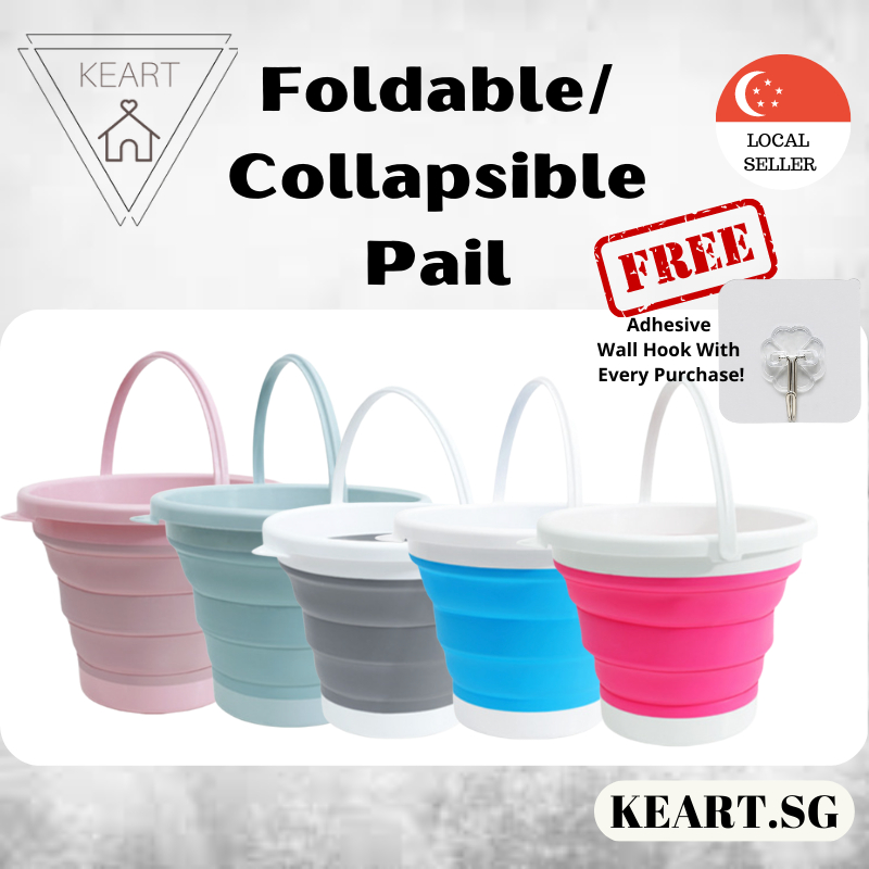 Foldable Pail | 3L, 5L and 10L | Waterproof | Fishing | Collapsible ...