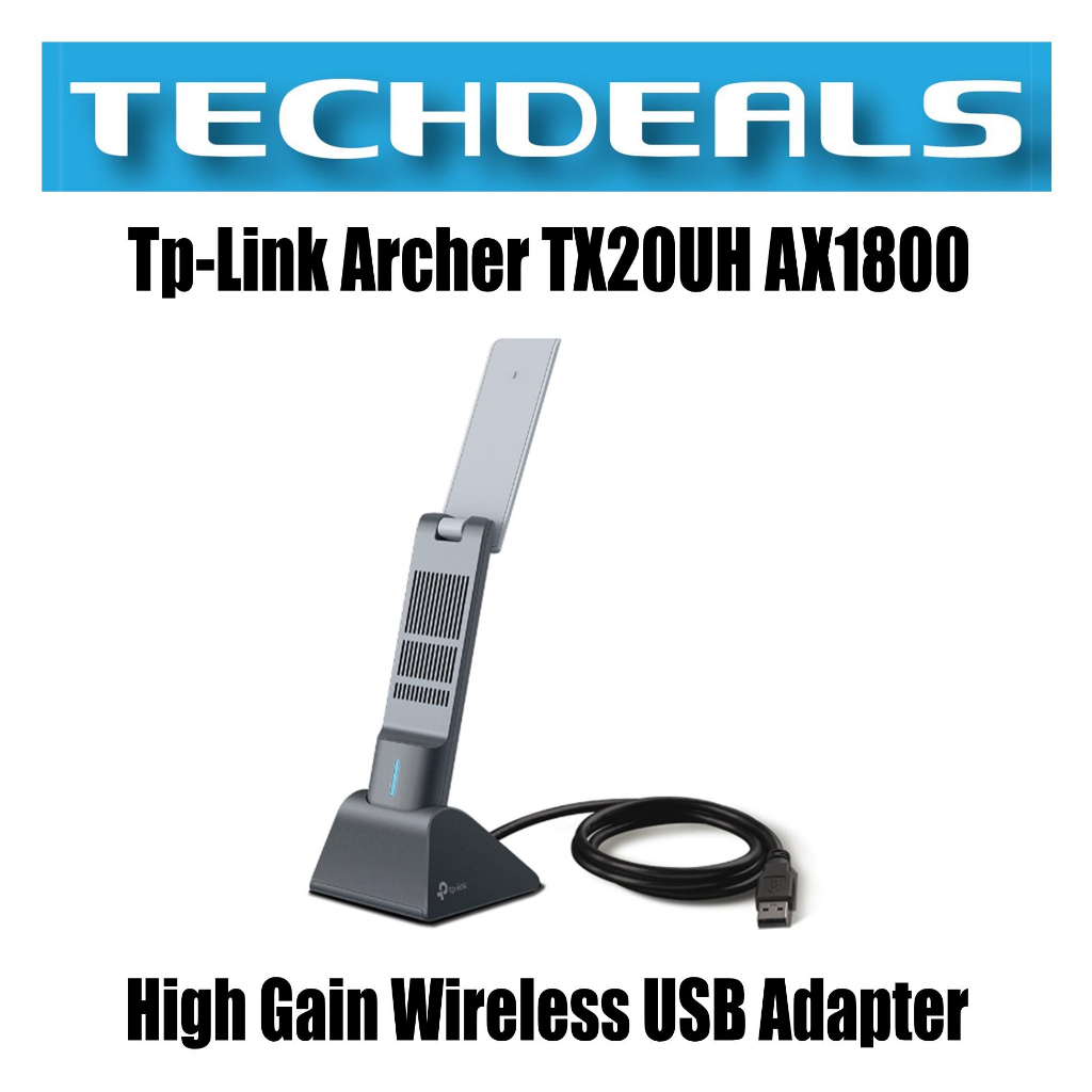 Tp-Link Archer TX20UH AX1800 High Gain Wireless USB Adapter | Shopee ...