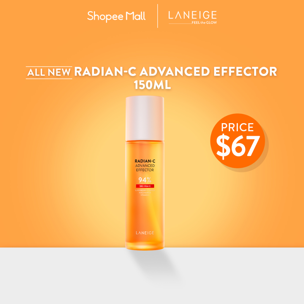 LANEIGE Radian-C Advanced Effector 150ml - Brightening and Boosting ...
