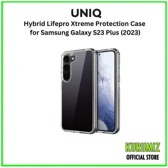 Uniq Hybrid Lifepro Xtreme Protection Case for Samsung Galaxy S23 Plus ...