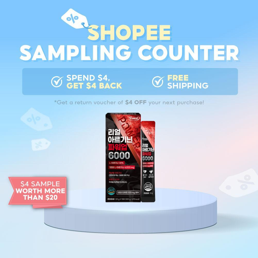 Funeat Real Ariginine 6000mg(20ml x 15 sticks), L Arginine, Pre Workout ...