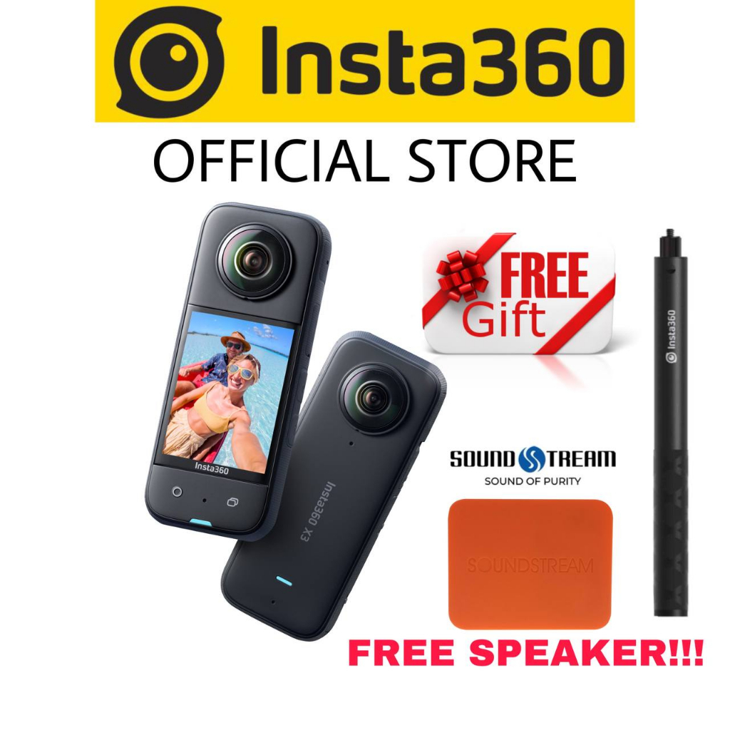 Insta360 X3 360 Action Camera - Standalone | Shopee Singapore