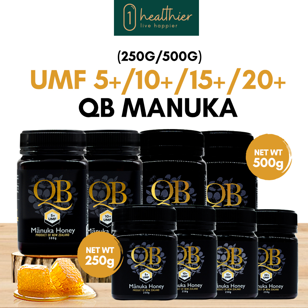 Queen Bee New Zealand Manuka Honey UMF 5+/10+/15+/20+ [250g/500g ...