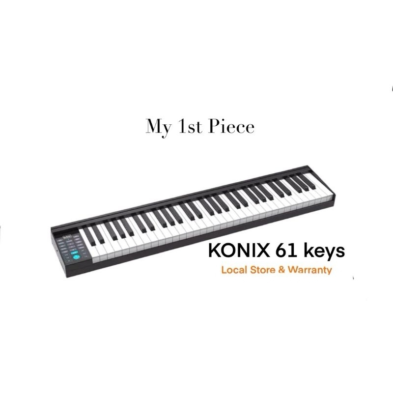 Digital Piano 61 key Konix My 1st Piece | Shopee Singapore