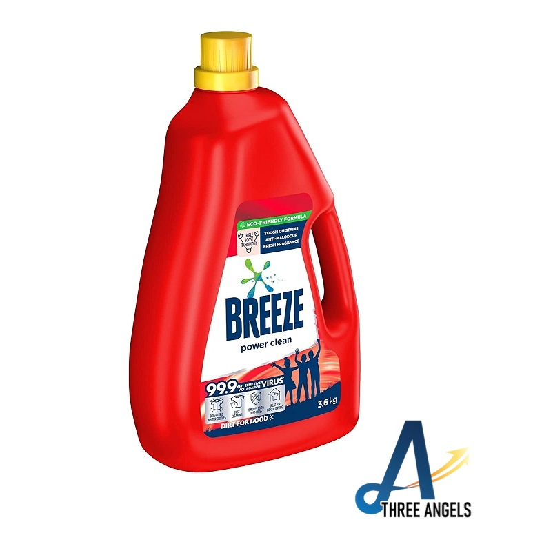 Breeze Liquid Detergent - Power Clean 3.6kg | Shopee Singapore