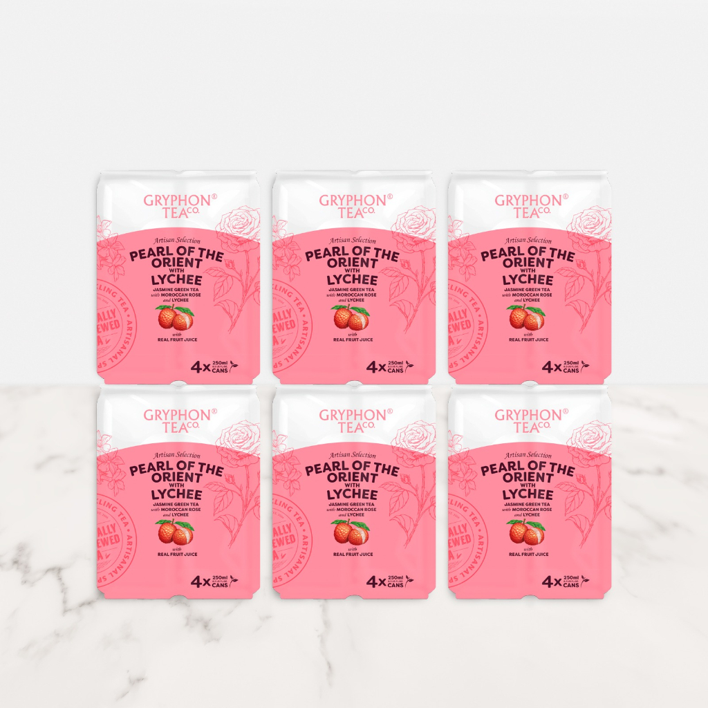 [GRYPHON TEA CO.] Pearl of the Orient with Lychee Cold Brewed Sparkling ...