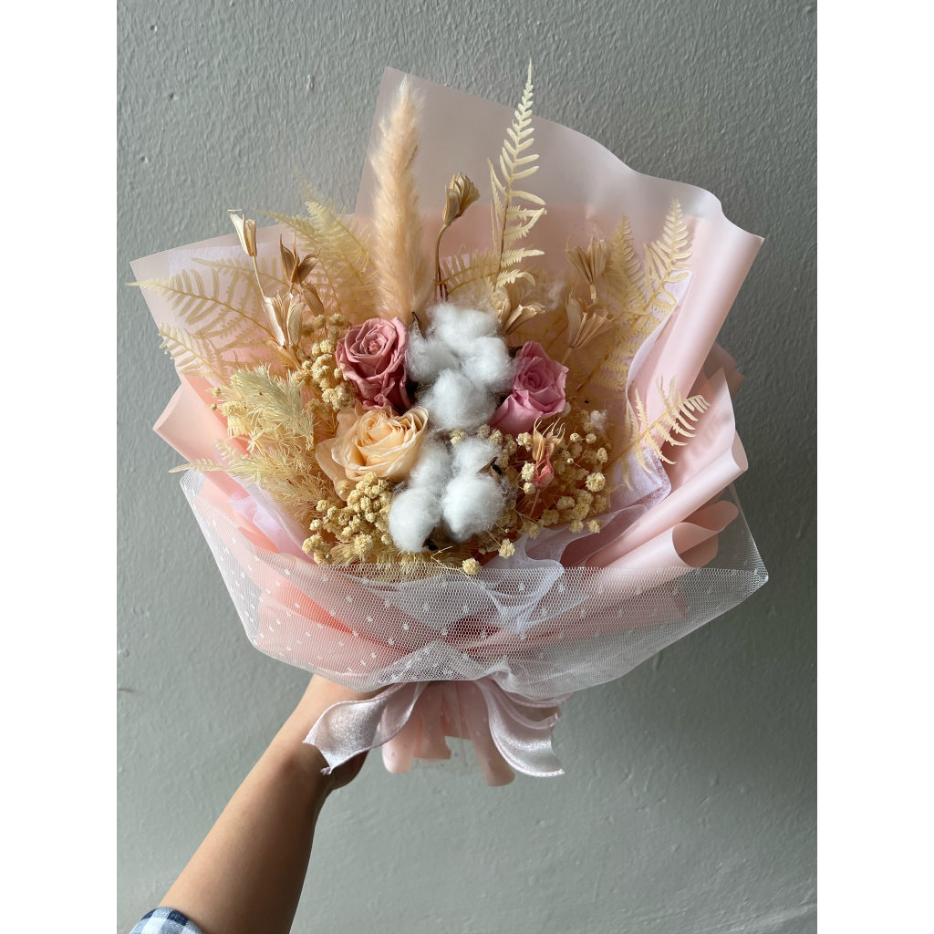 Be mine first love | Flower Bouquet | Preserved Bouquet | Everlasting ...