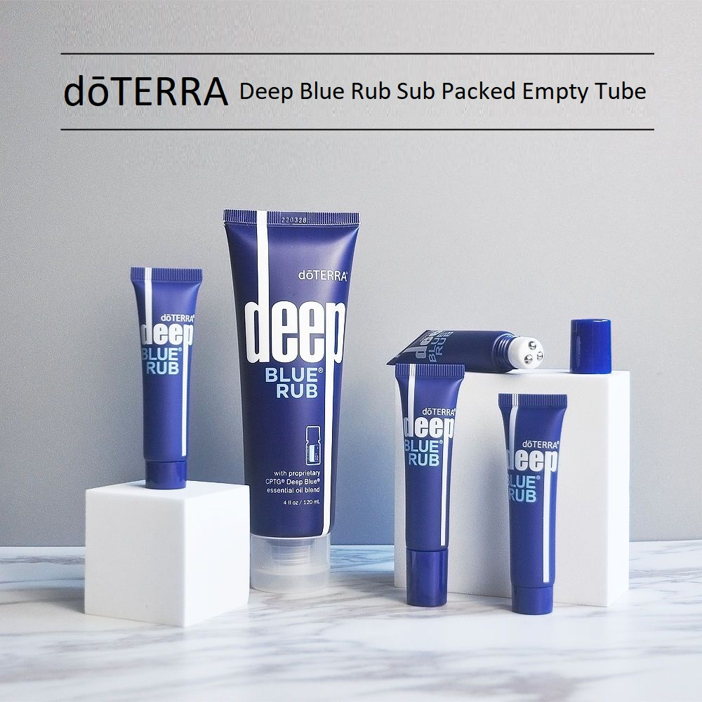 [SG In Stock] 15ml DIY Deep Blue Cream Massage Sub Packed Empty Tube ...