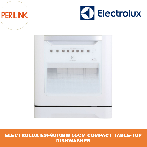 ELECTROLUX ESF6010BW 55CM COMPACT TABLE-TOP DISHWASHER | Shopee Singapore