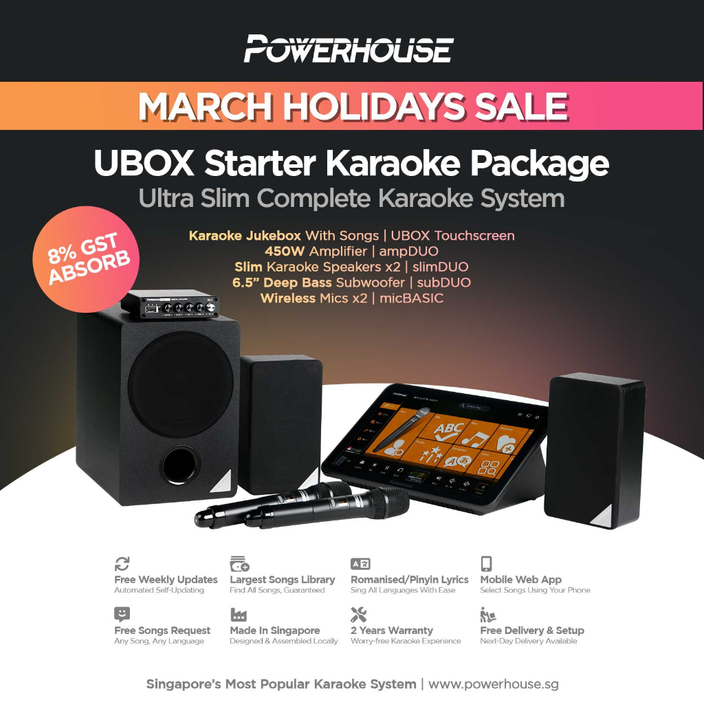 [SG] Powerhouse Touchscreen Jukebox KTV System / Karaoke Box - Karaoke ...