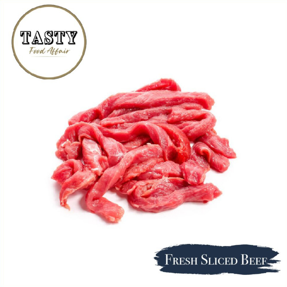 [Tasty Food Affair] Fresh Grass Fed Sliced Beef 300g | Shopee Singapore