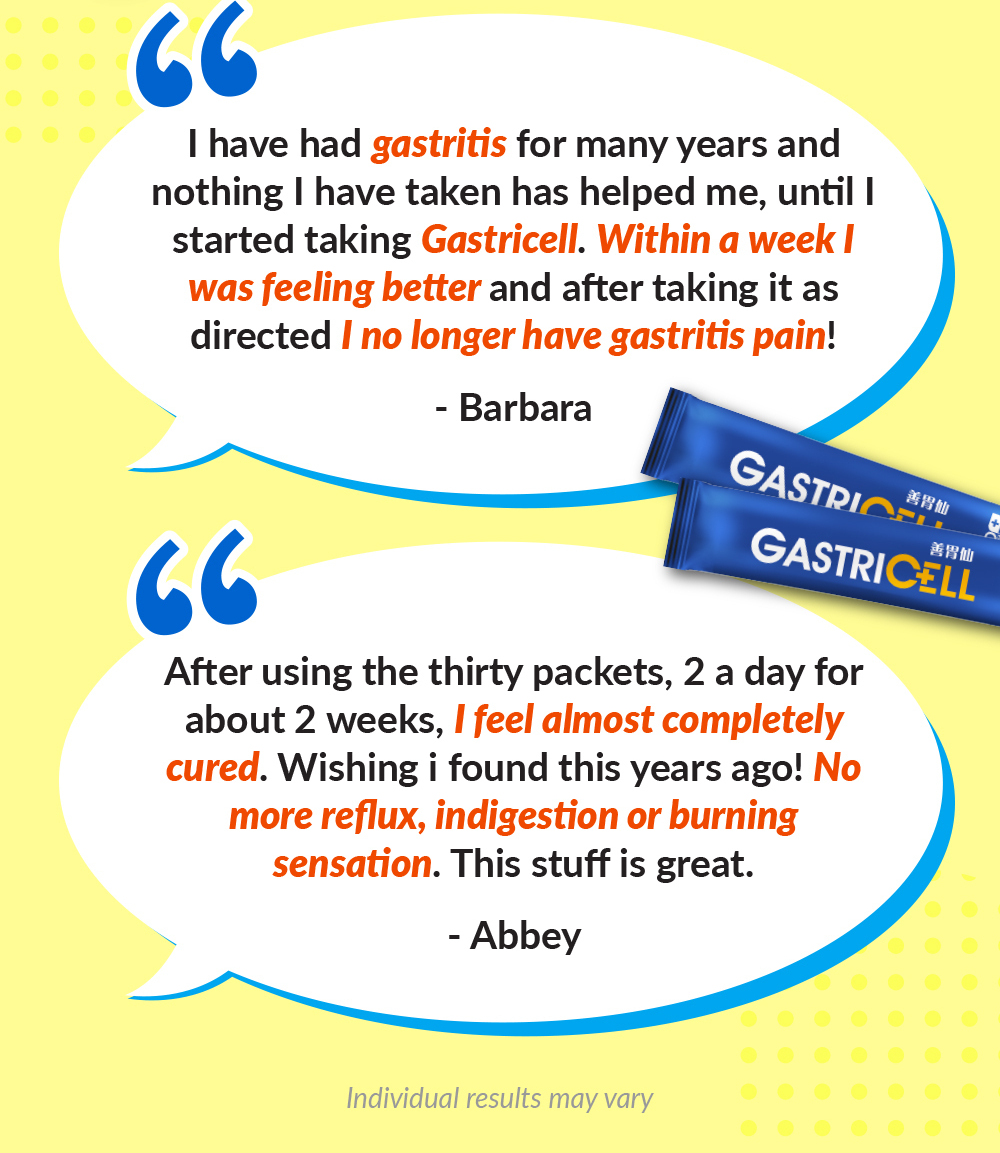 LABO Nutrition GastriCELL 30 Sachets, Eliminate Gastric Symptoms, H. P ...