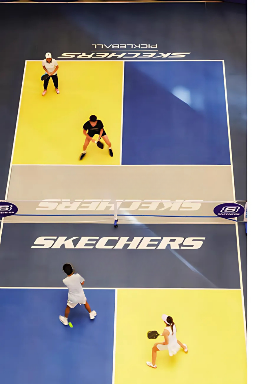 Pickleball PVC Flooring Match Court Floor Tennis Volleyball Multi Sport ...