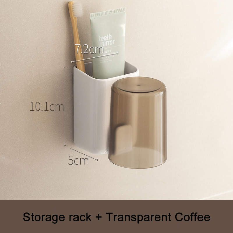 Electric Toothbrush Holder Toothpaste Storage Matching Cup Set — FUNKY.sg