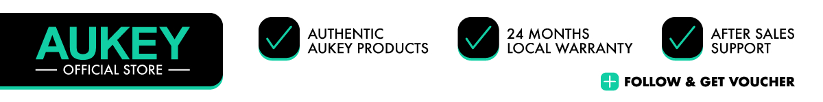 Aukey Official Store, Online Shop Mar 2023 | Shopee Singapore