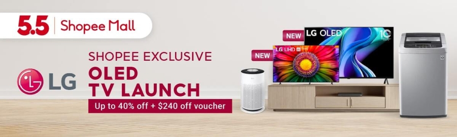 New Shopee Deal : LG OLED TV LAUNCH - Price Tracker SG
